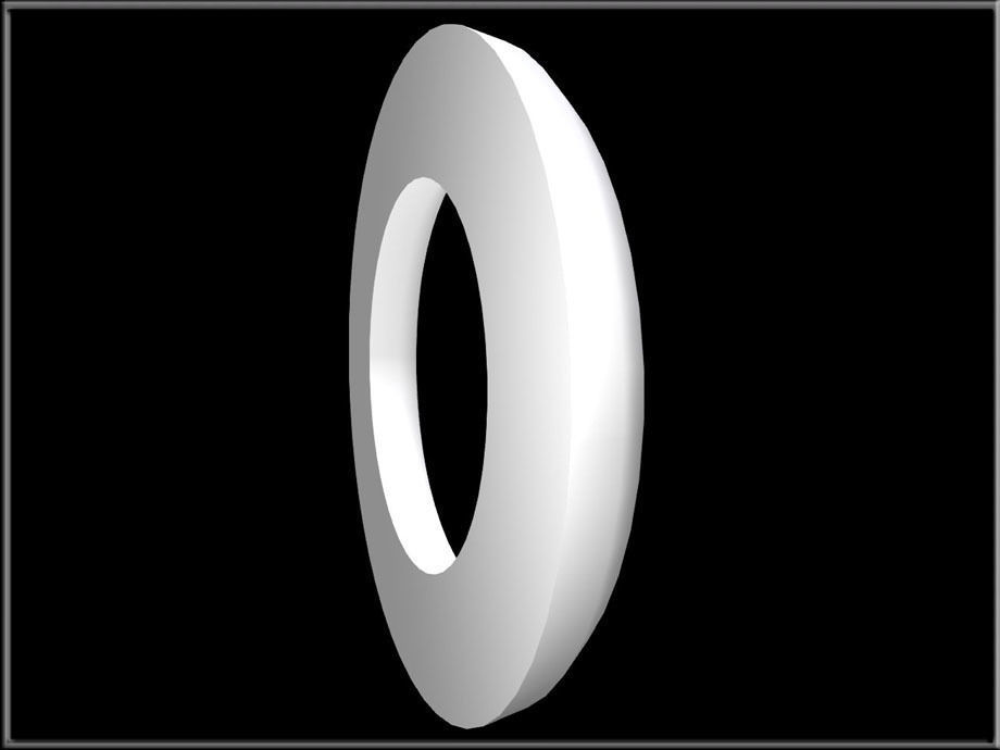 3D model Half Torus VR / AR / low-poly | CGTrader