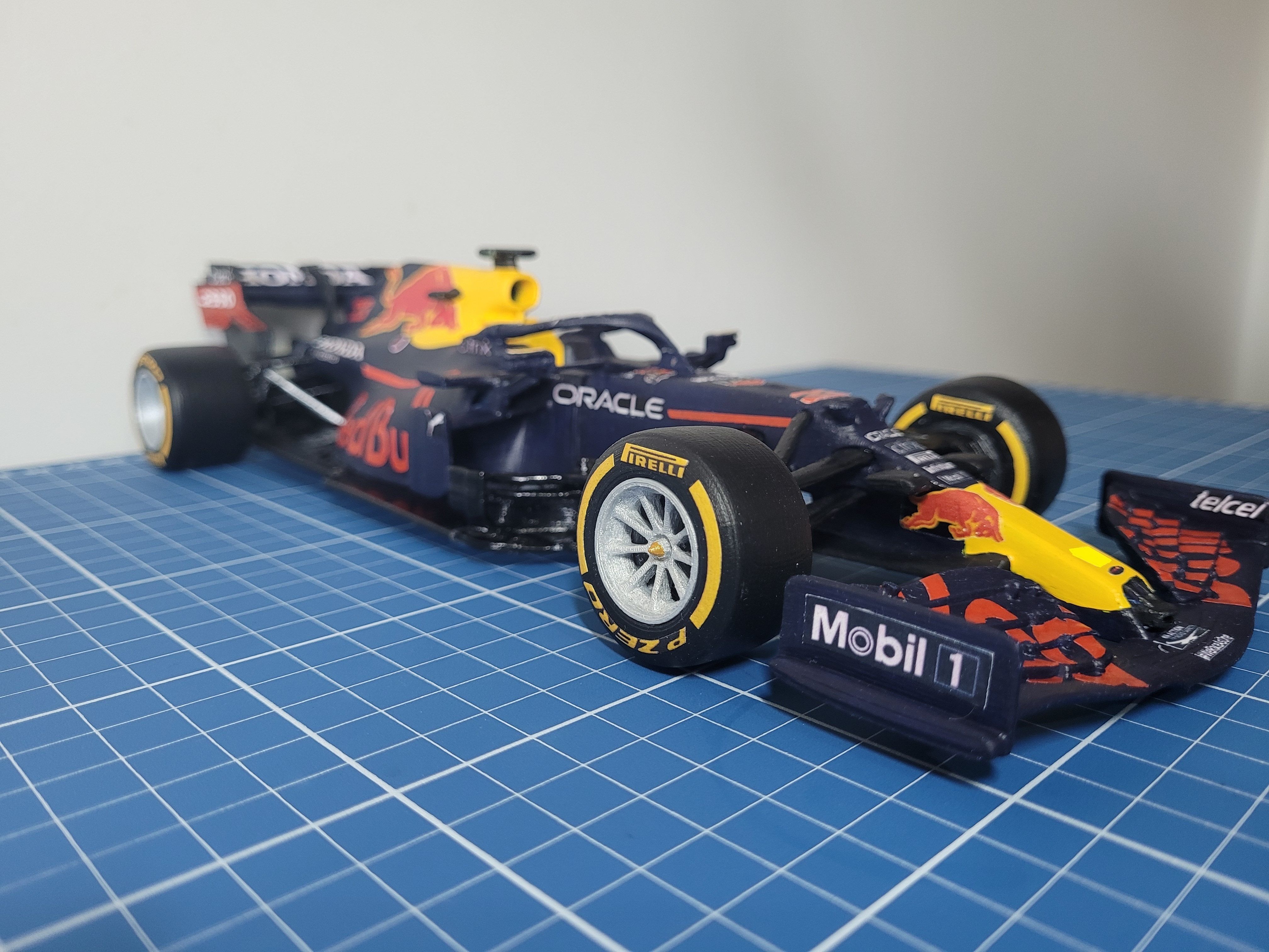 3D PRINTABLE RB 2021 F1 CAR 3D model 3D printable | CGTrader
