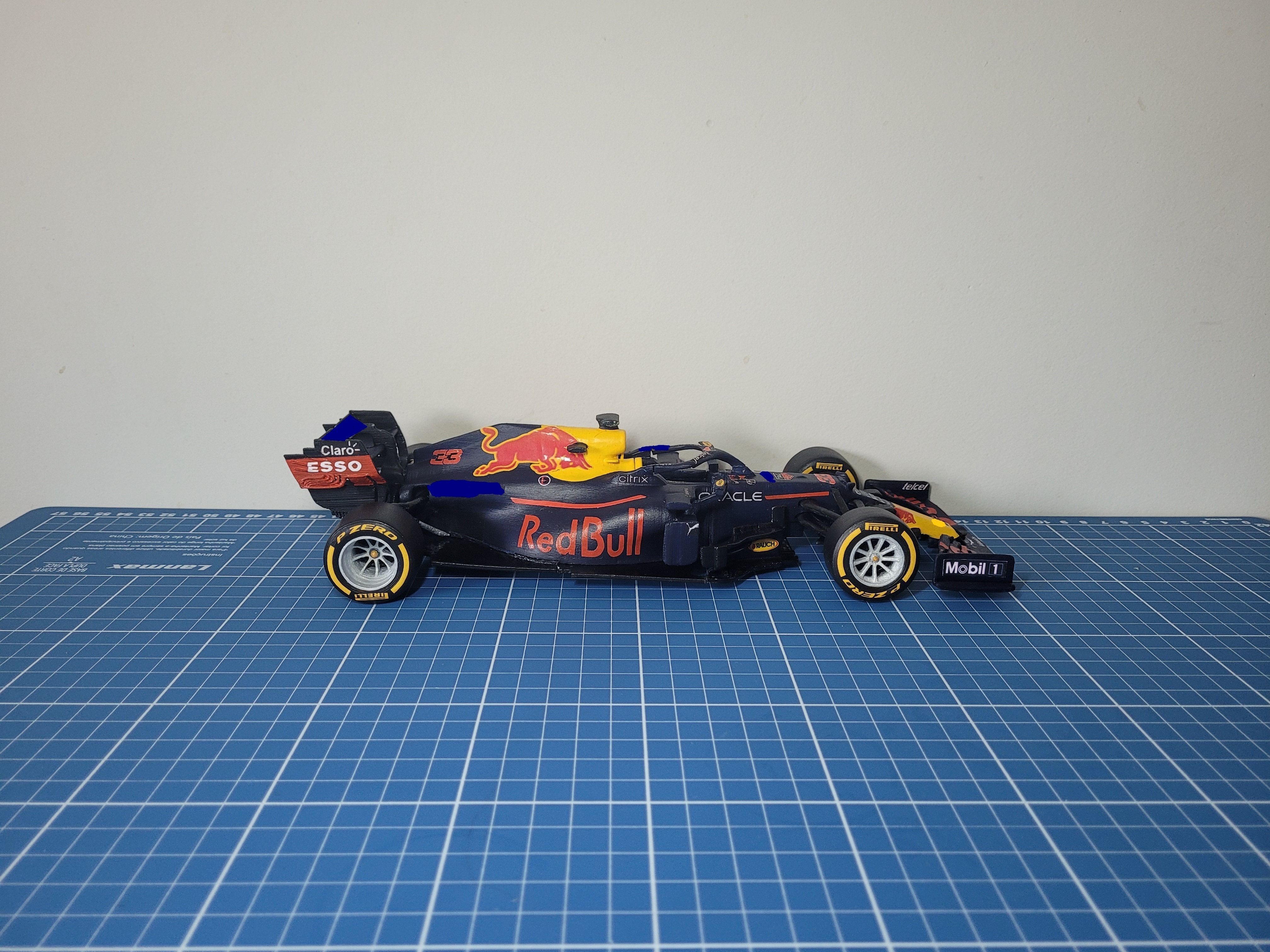 3D PRINTABLE RB 2021 F1 CAR 3D model 3D printable | CGTrader