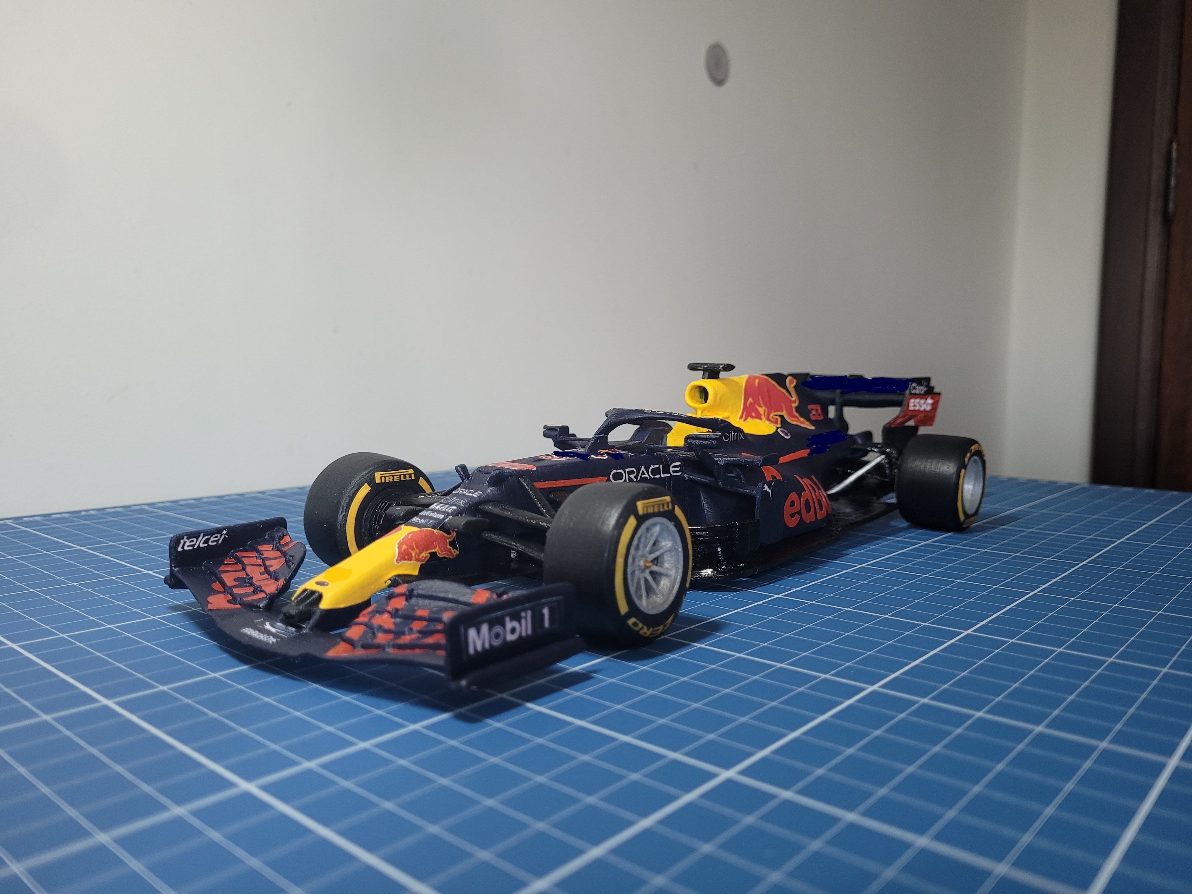 3D PRINTABLE RB 2021 F1 CAR 3D model 3D printable | CGTrader