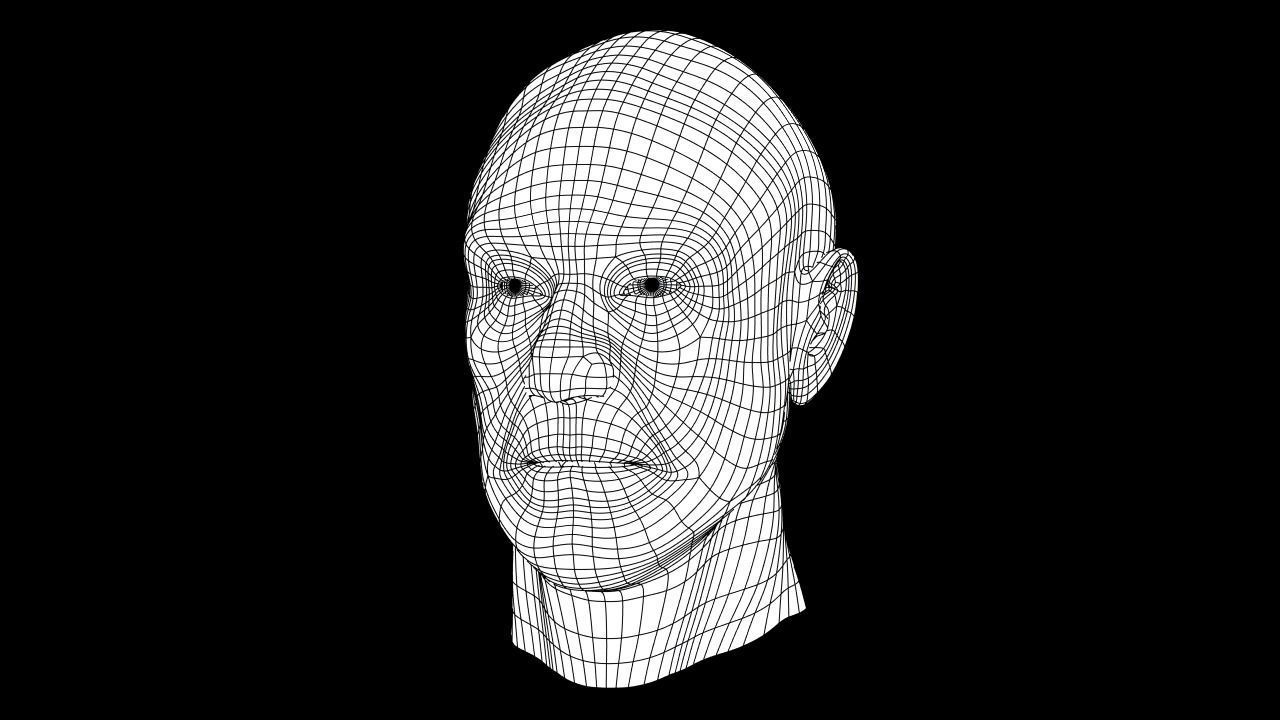 patrick stewart 3d model low poly high quality free VR / AR / low-poly ...