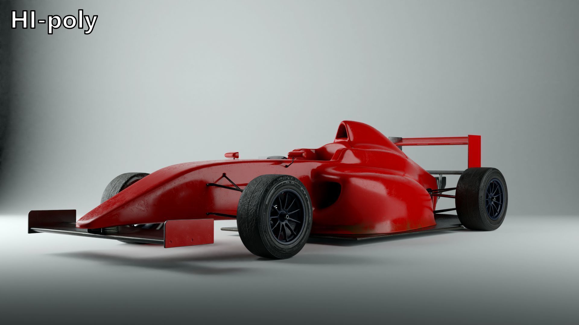 Formula 4 car 3D model | CGTrader