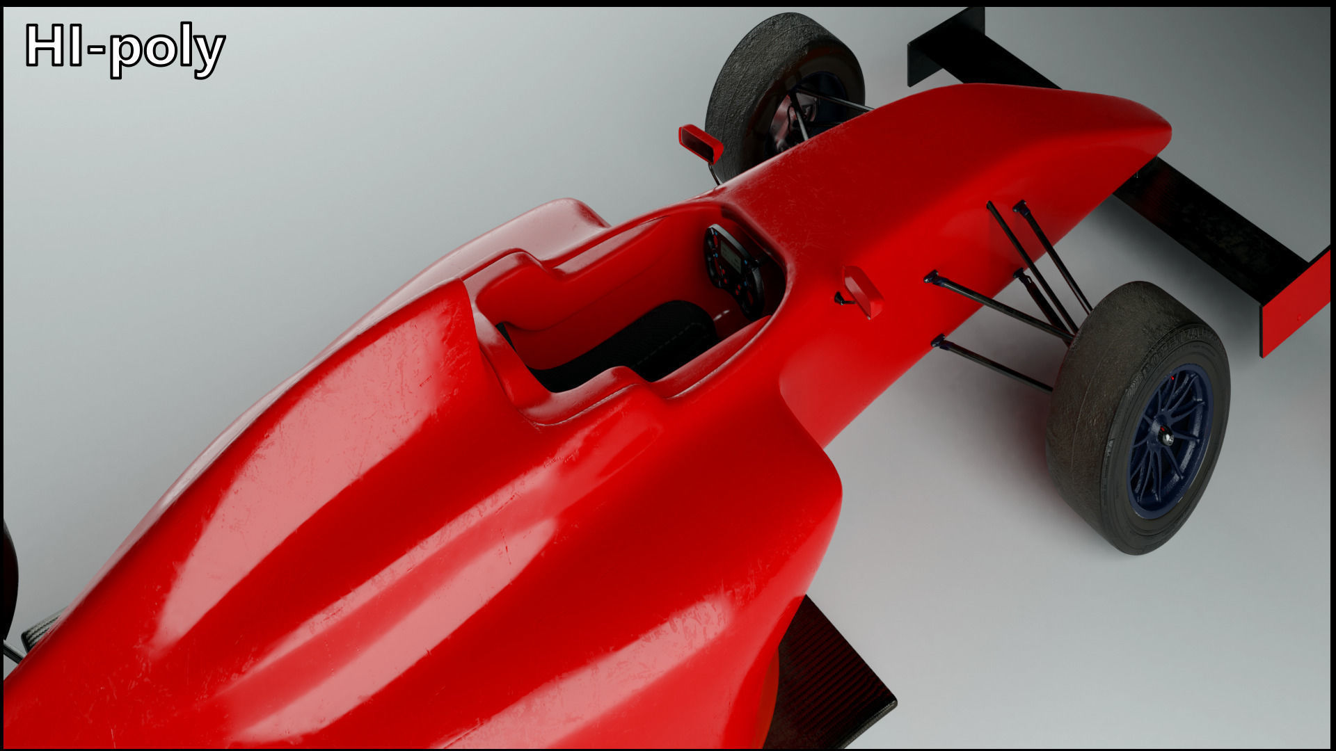 Formula 4 car 3D model | CGTrader