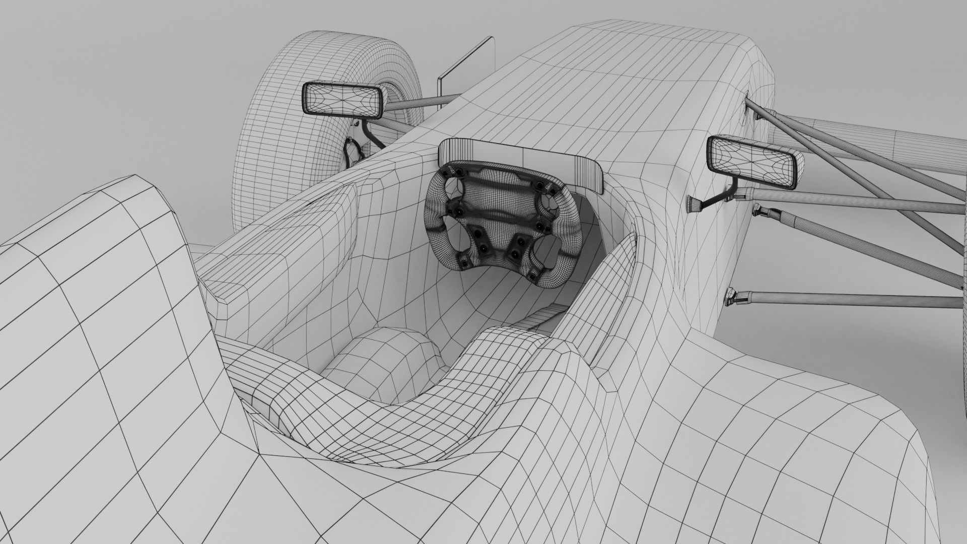 Formula 4 car 3D model | CGTrader