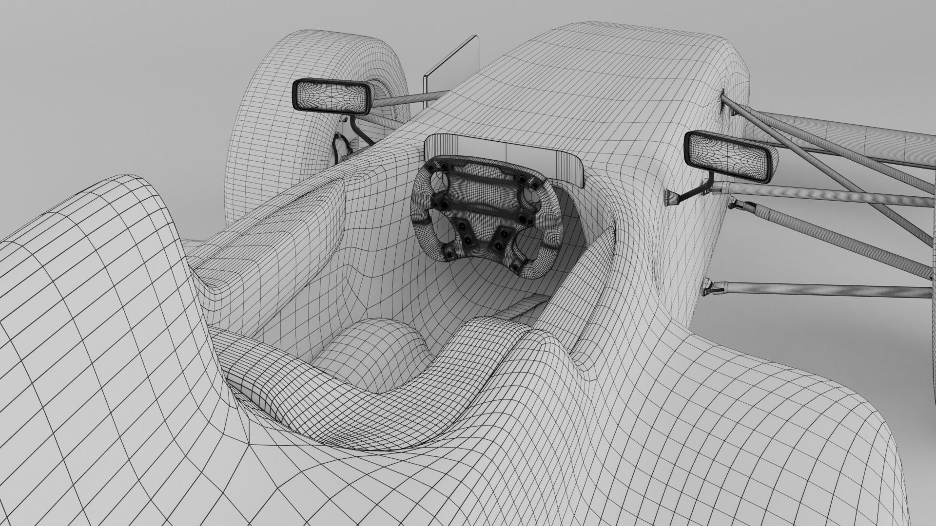 Formula 4 car 3D model | CGTrader