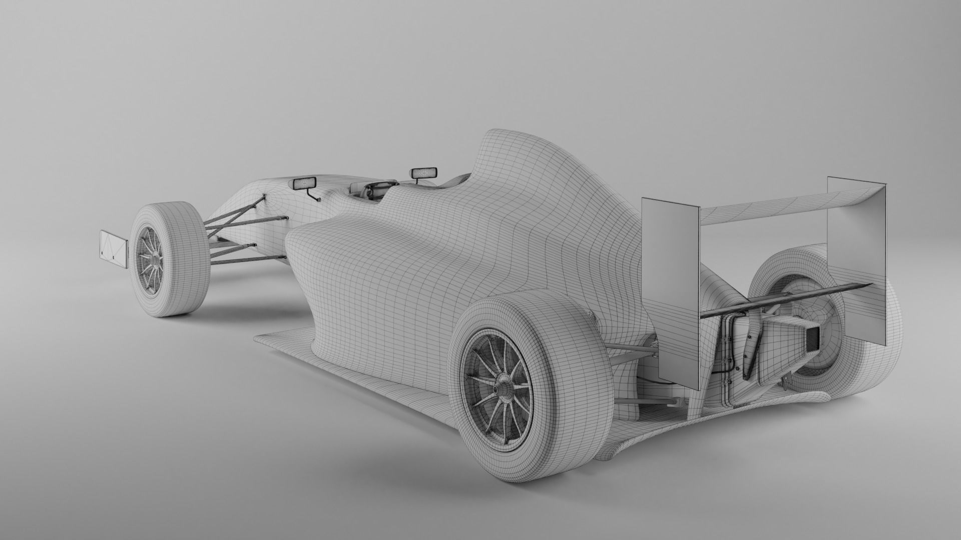 Formula 4 car 3D model | CGTrader