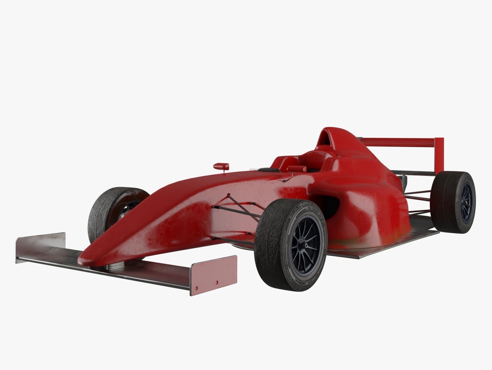Formula 4 car 3D model | CGTrader