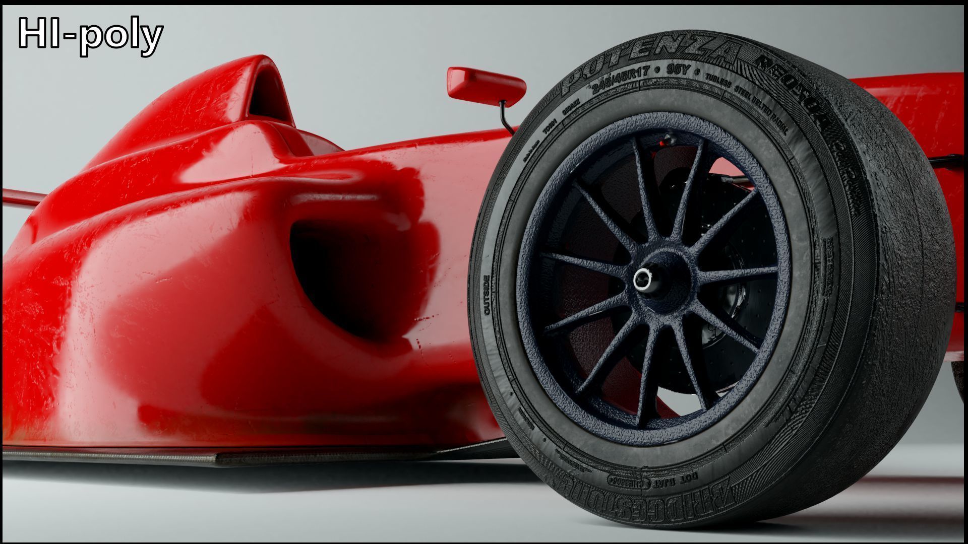 Formula 4 car 3D model | CGTrader