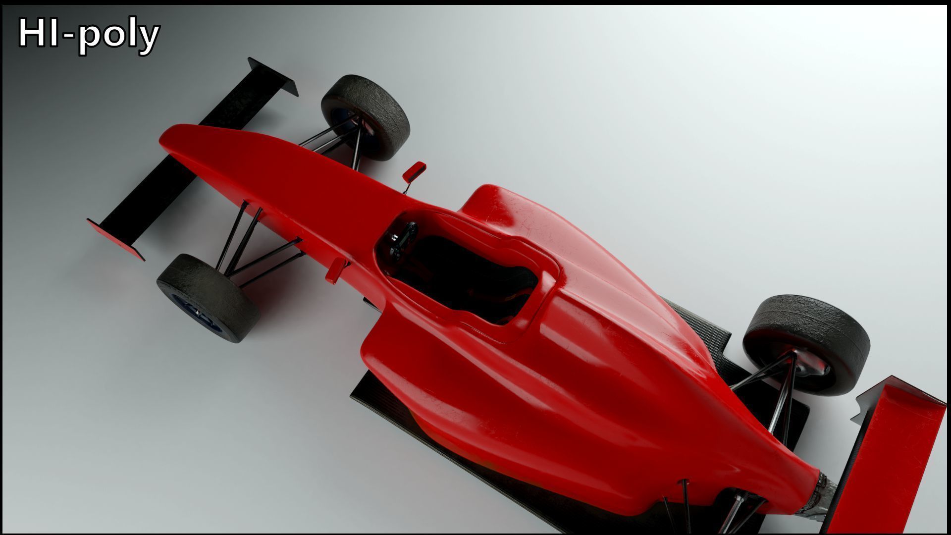 Formula 4 car 3D model | CGTrader