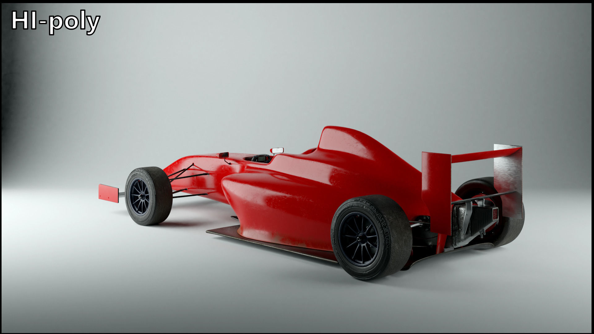 Formula 4 car 3D model | CGTrader