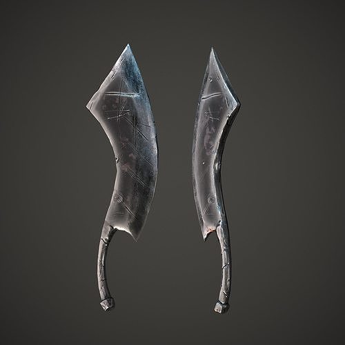3D model Blade weapon for games VR / AR / low-poly | CGTrader