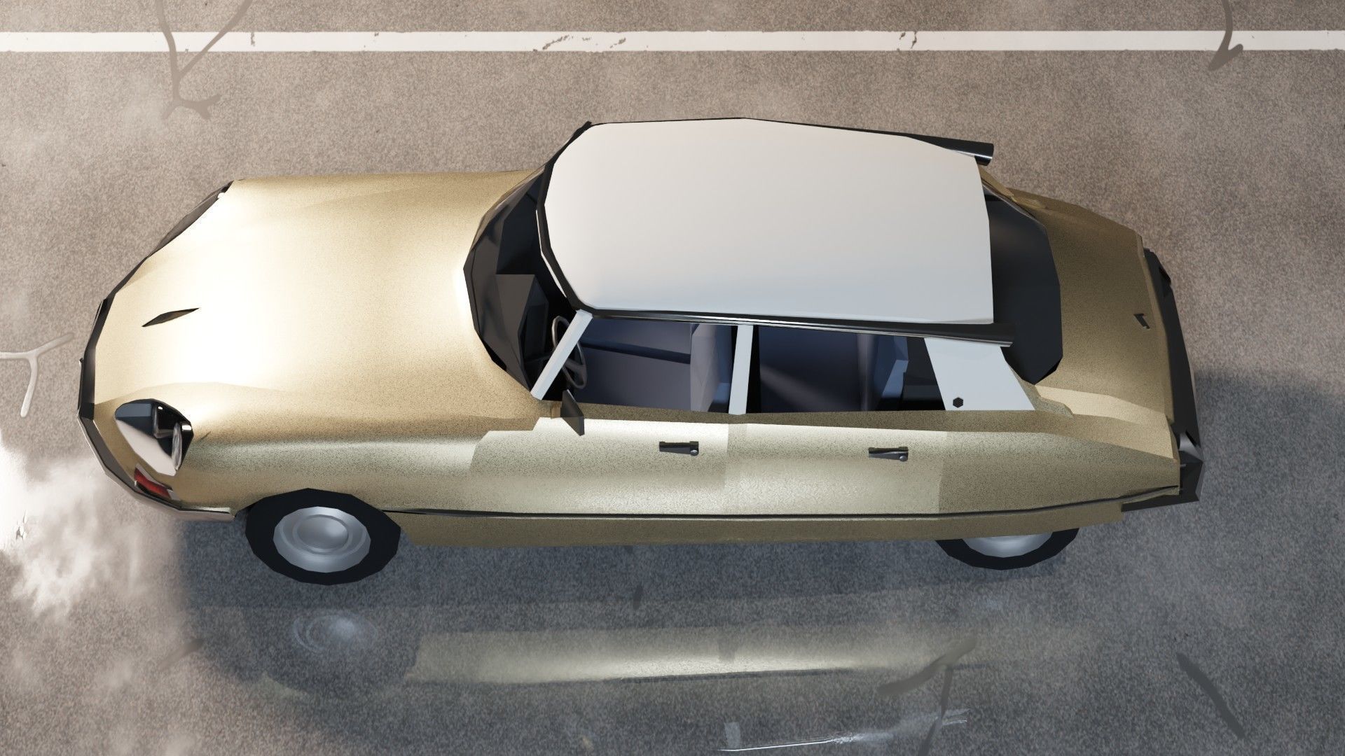 3D model Citroen DS VR / AR / low-poly | CGTrader