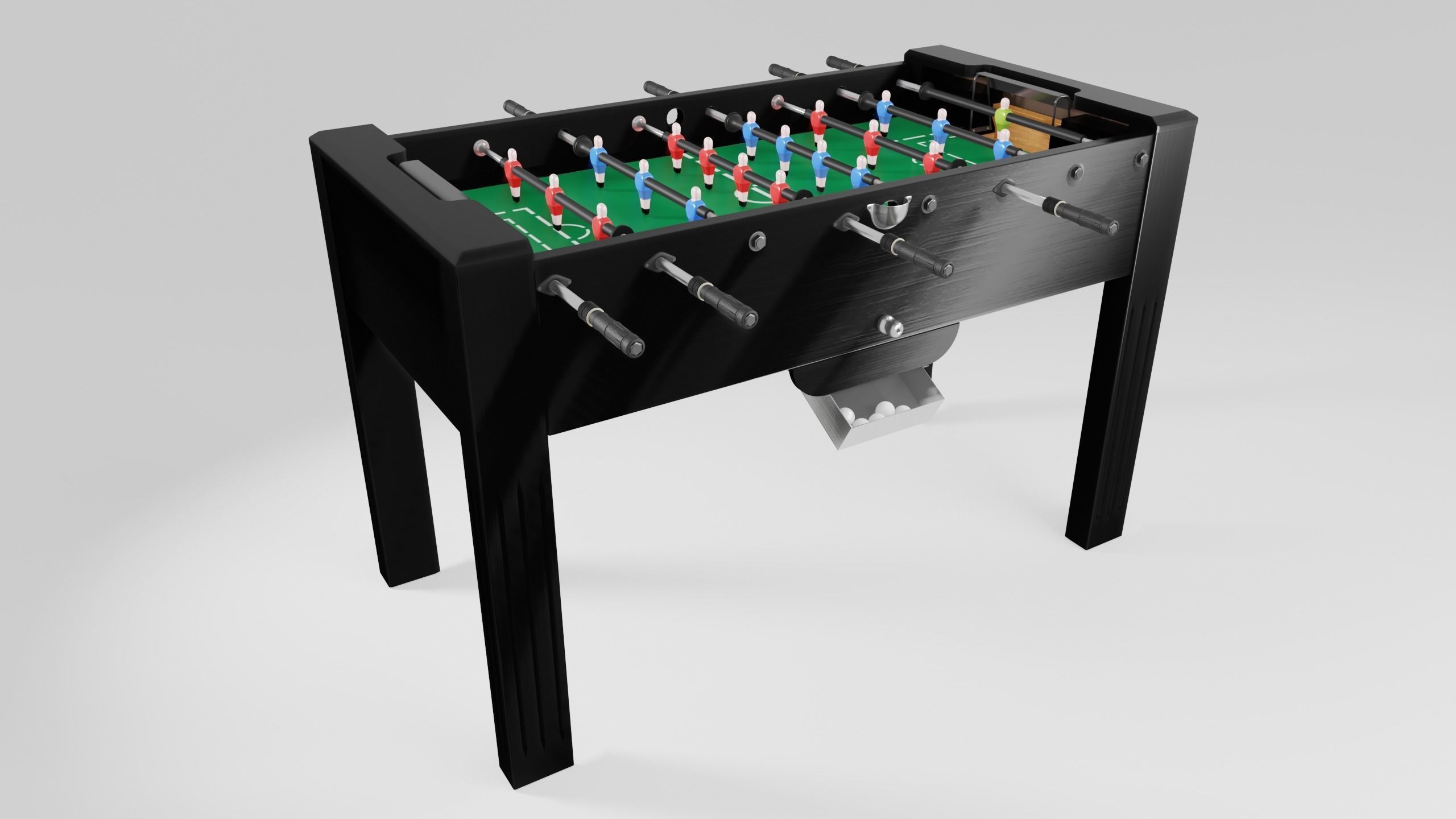 Football Soccer Table - 3d Model 3D model | CGTrader
