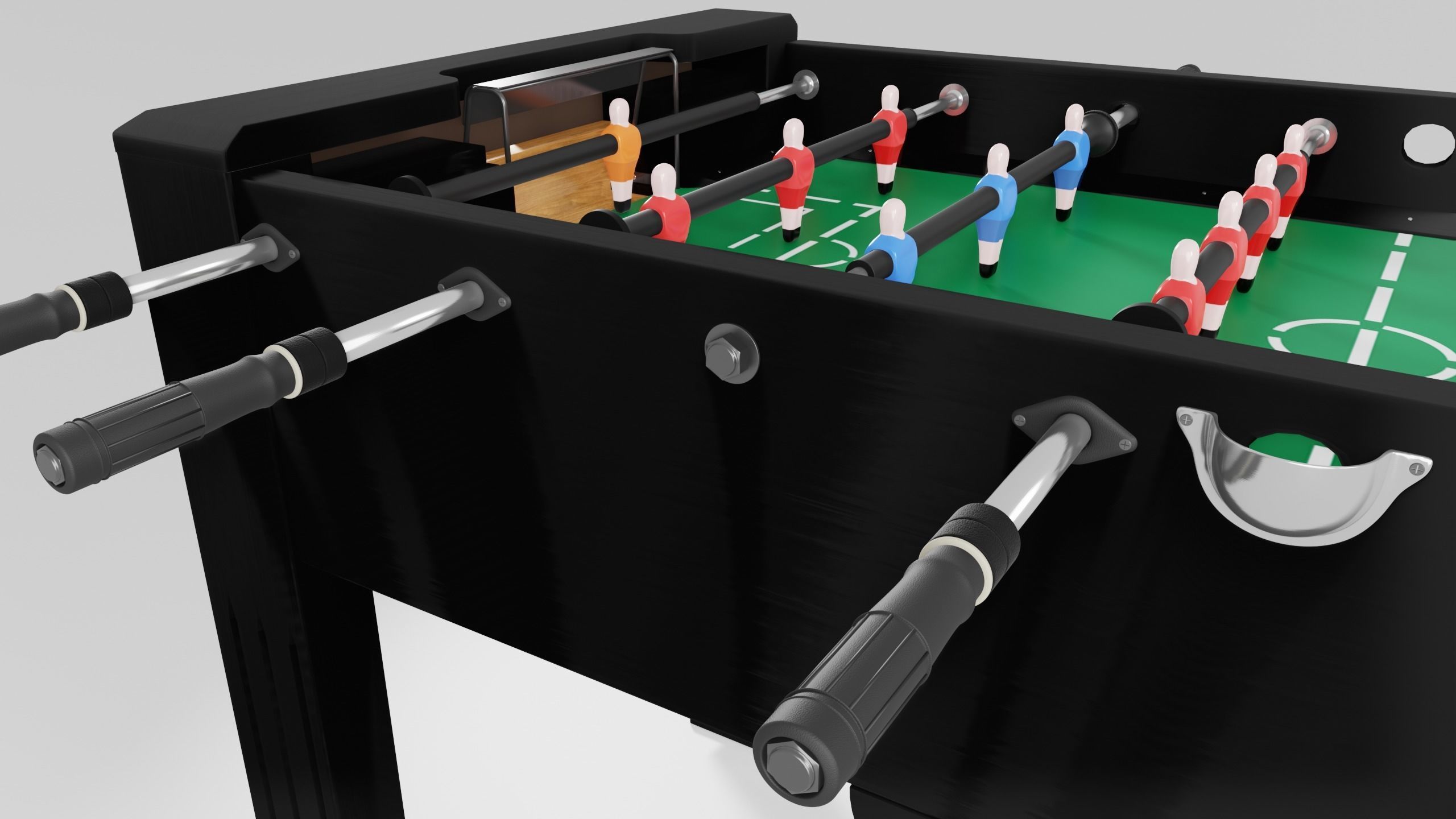 Football Soccer Table - 3d Model 3D model | CGTrader