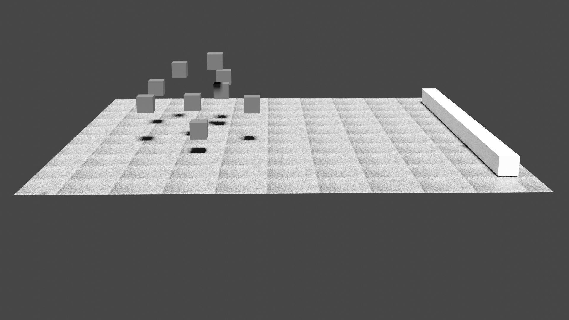 Cube and Rod animation free 3D model animated rigged | CGTrader