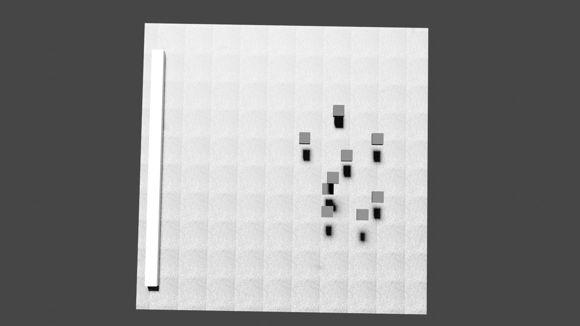 Cube and Rod animation free 3D model animated rigged | CGTrader