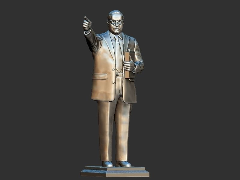 Dr Bhimrao Ambedkar 3D model 3D printable | CGTrader