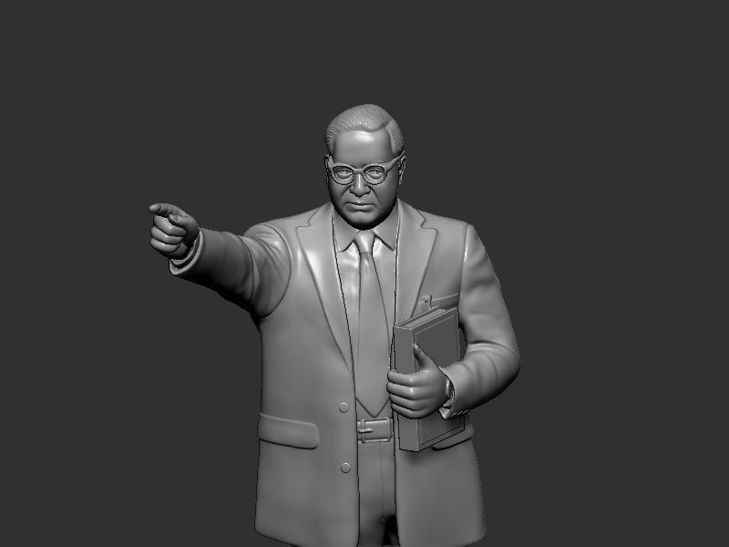 Dr Bhimrao Ambedkar 3D model 3D printable | CGTrader