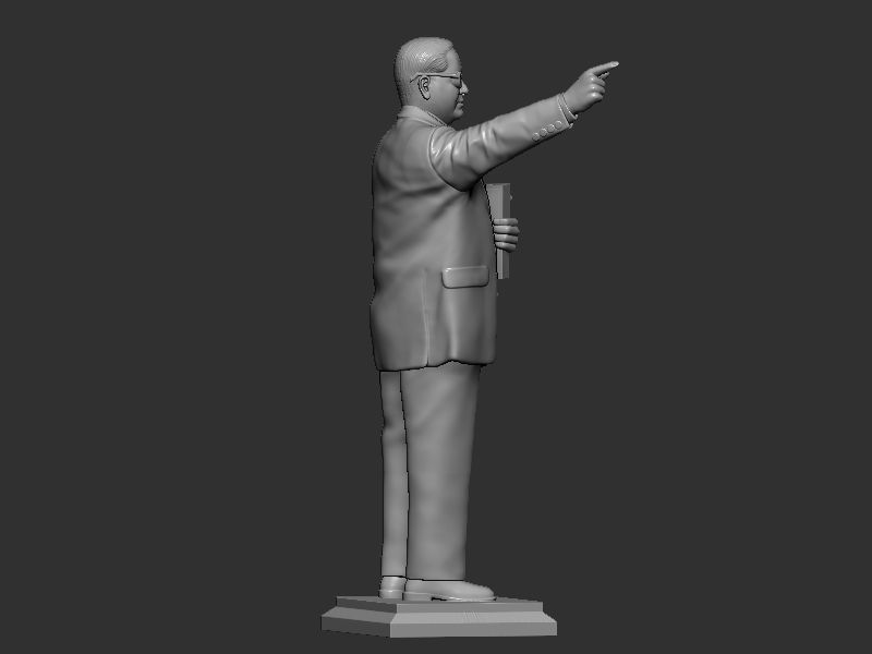Dr Bhimrao Ambedkar 3D model 3D printable | CGTrader
