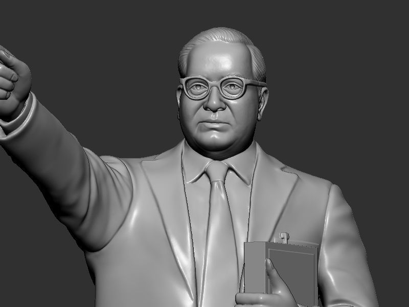 Dr Bhimrao Ambedkar 3D model 3D printable | CGTrader