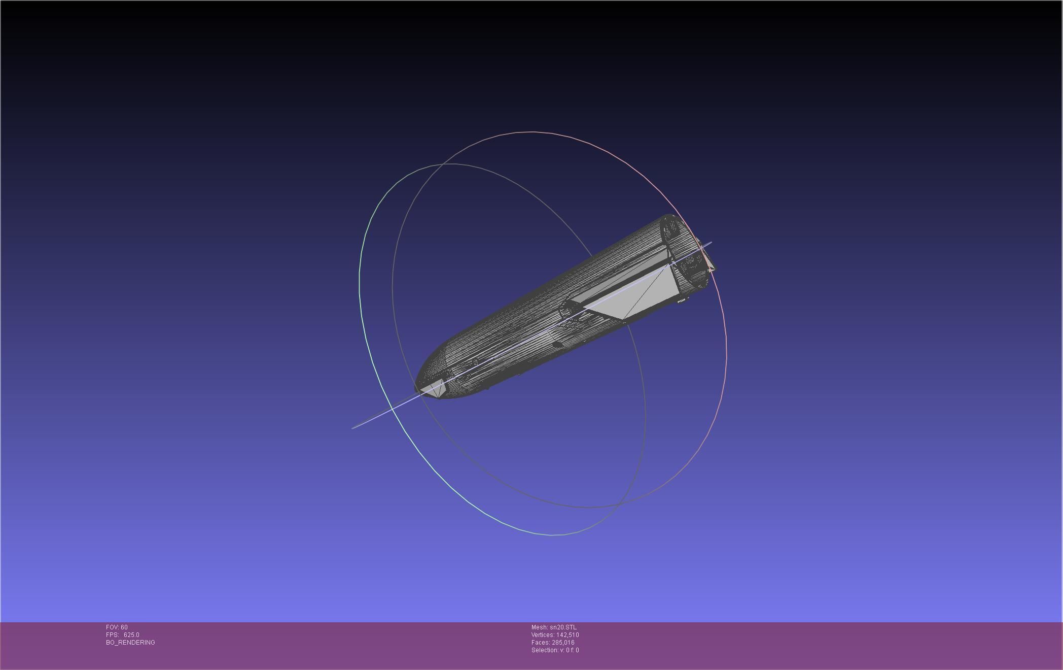 Space X Starship SN20 Orbital Prototype Printable Model 3D model 3D ...