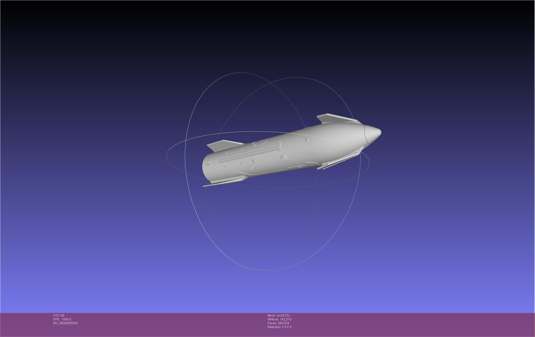 Space X Starship SN20 Orbital Prototype Printable Model 3D model 3D ...