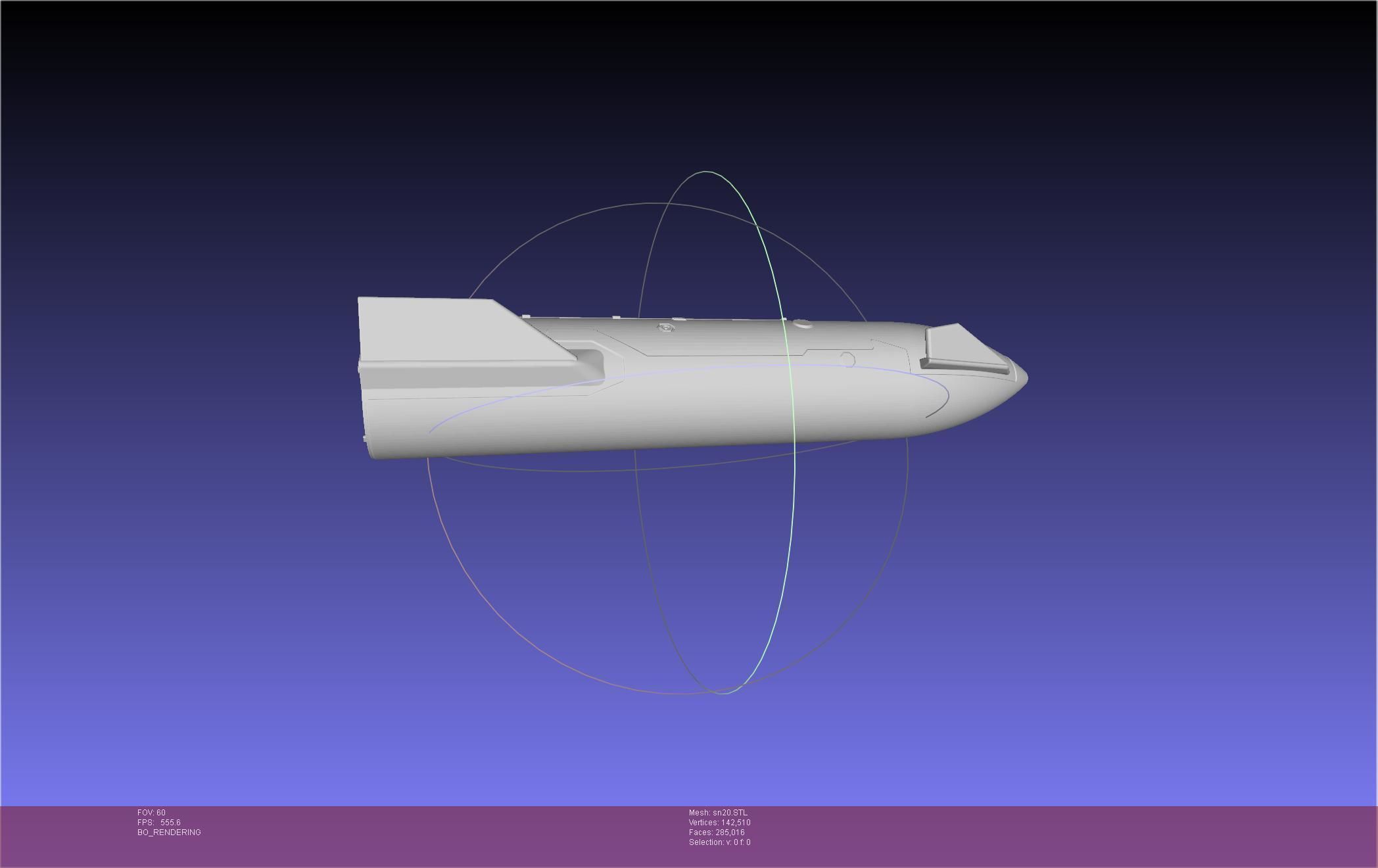 Space X Starship SN20 Orbital Prototype Printable Model 3D model 3D ...