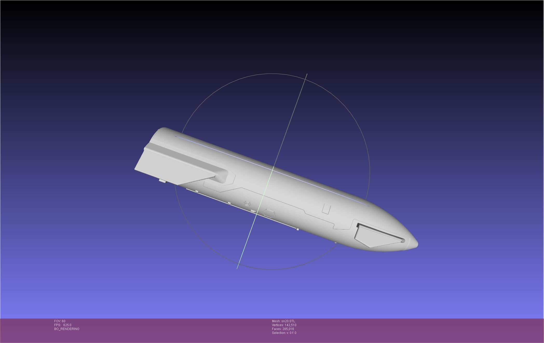 Space X Starship SN20 Orbital Prototype Printable Model 3D model 3D ...