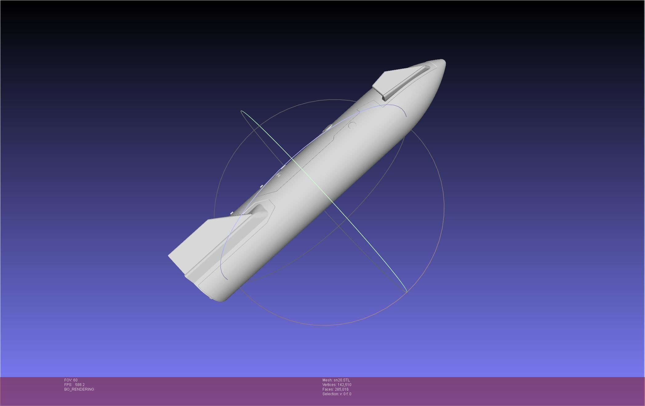 Space X Starship SN20 Orbital Prototype Printable Model 3D model 3D ...