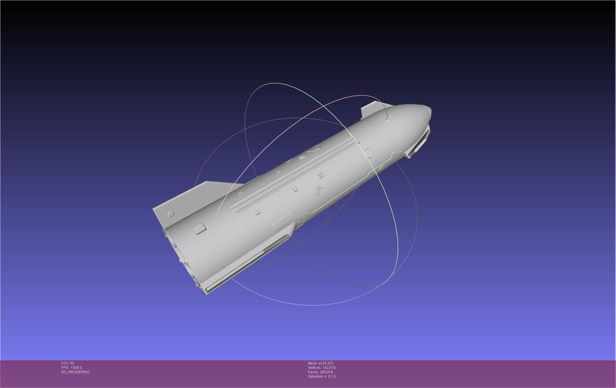 Space X Starship SN20 Orbital Prototype Printable Model 3D model 3D ...