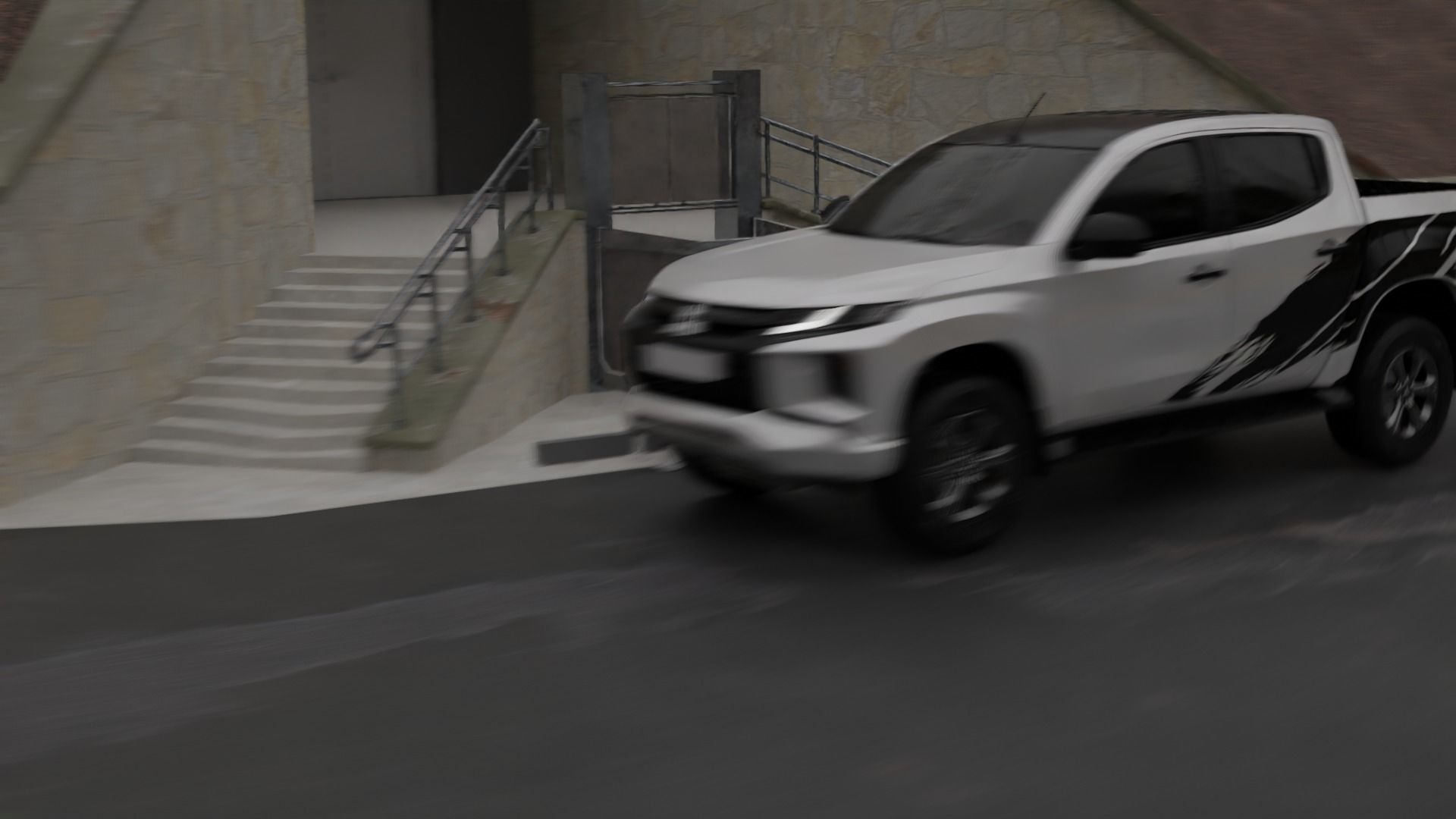 2021 MITSUBISHI STRADA ATHLETE 3D MODEL BLENDER free 3D model | CGTrader