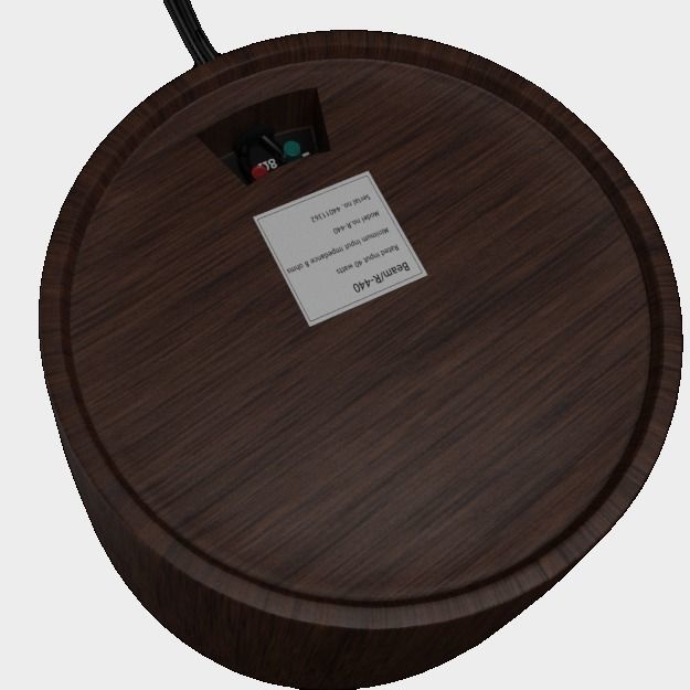 Vintage hi-fi Domestic Loudspeaker Beam R-440 3D model | CGTrader