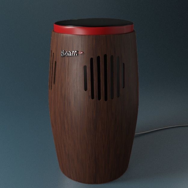 Vintage hi-fi Domestic Loudspeaker Beam R-440 3D model | CGTrader