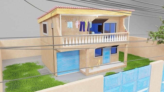 maison rural 3D model | CGTrader