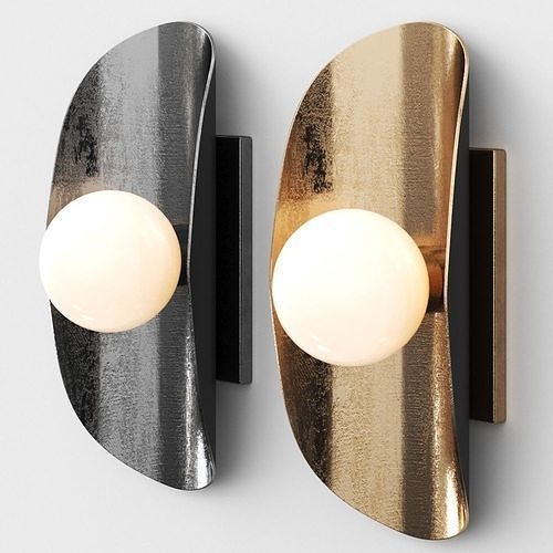 HOPPER WALL LAMP by Hudson Valley Lighting 3D model | CGTrader