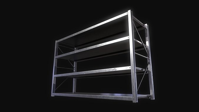 Metal Racks Collection VR / AR / low-poly | CGTrader