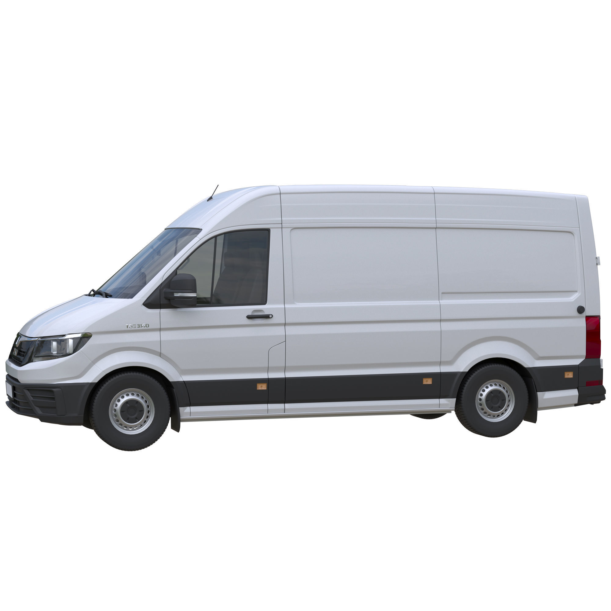 MAN TGE Panel Van 3D model | CGTrader