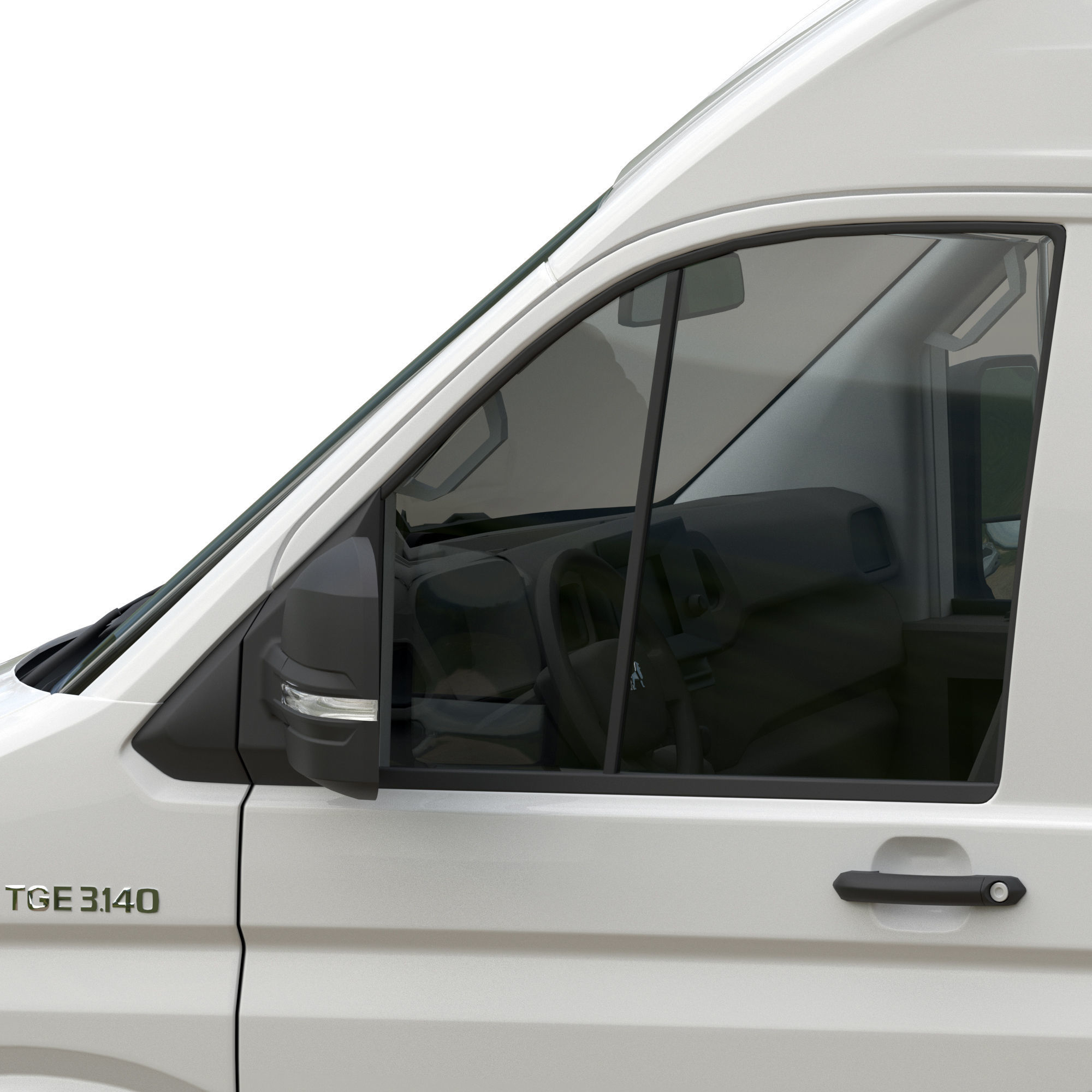 MAN TGE Panel Van 3D model | CGTrader