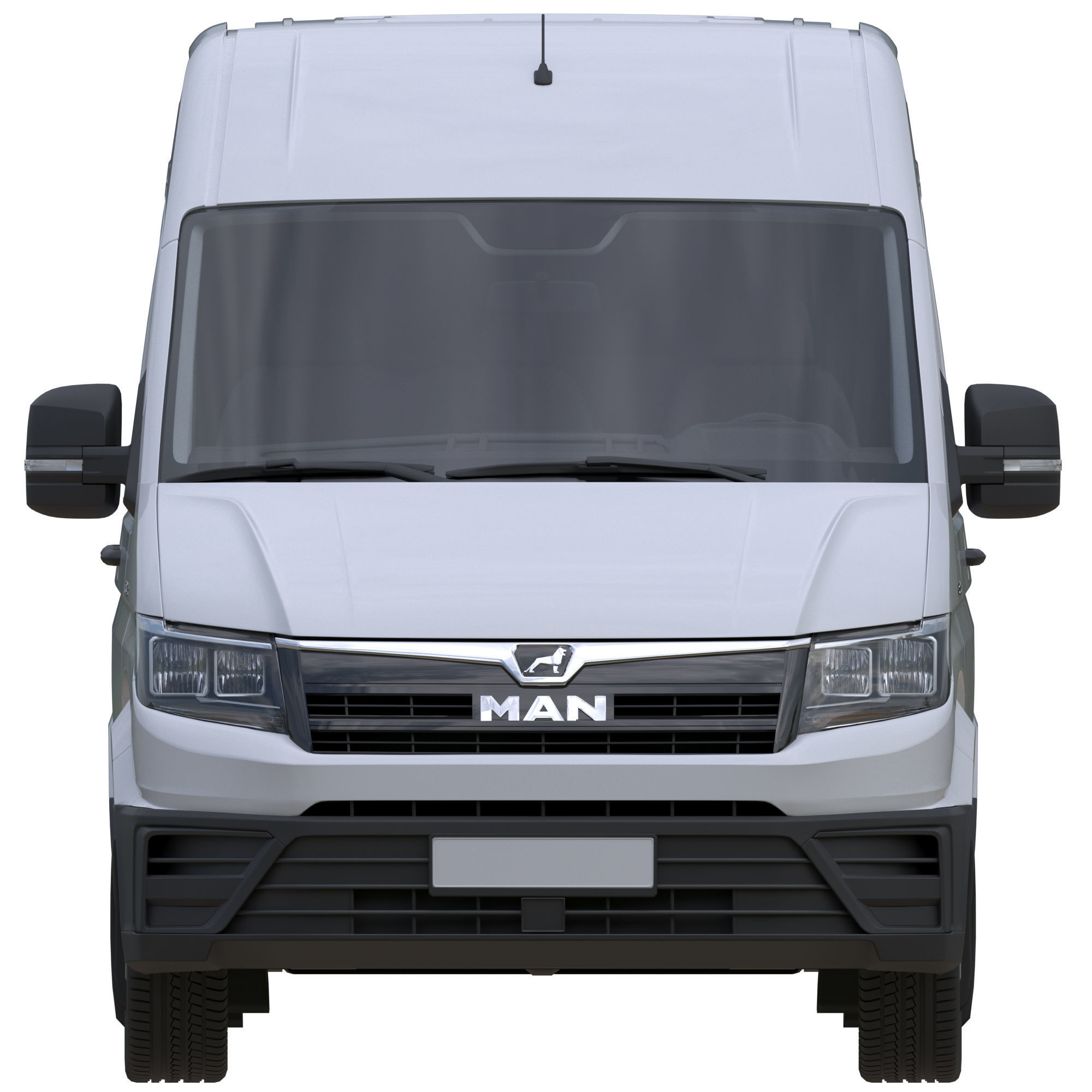 MAN TGE Panel Van 3D model | CGTrader
