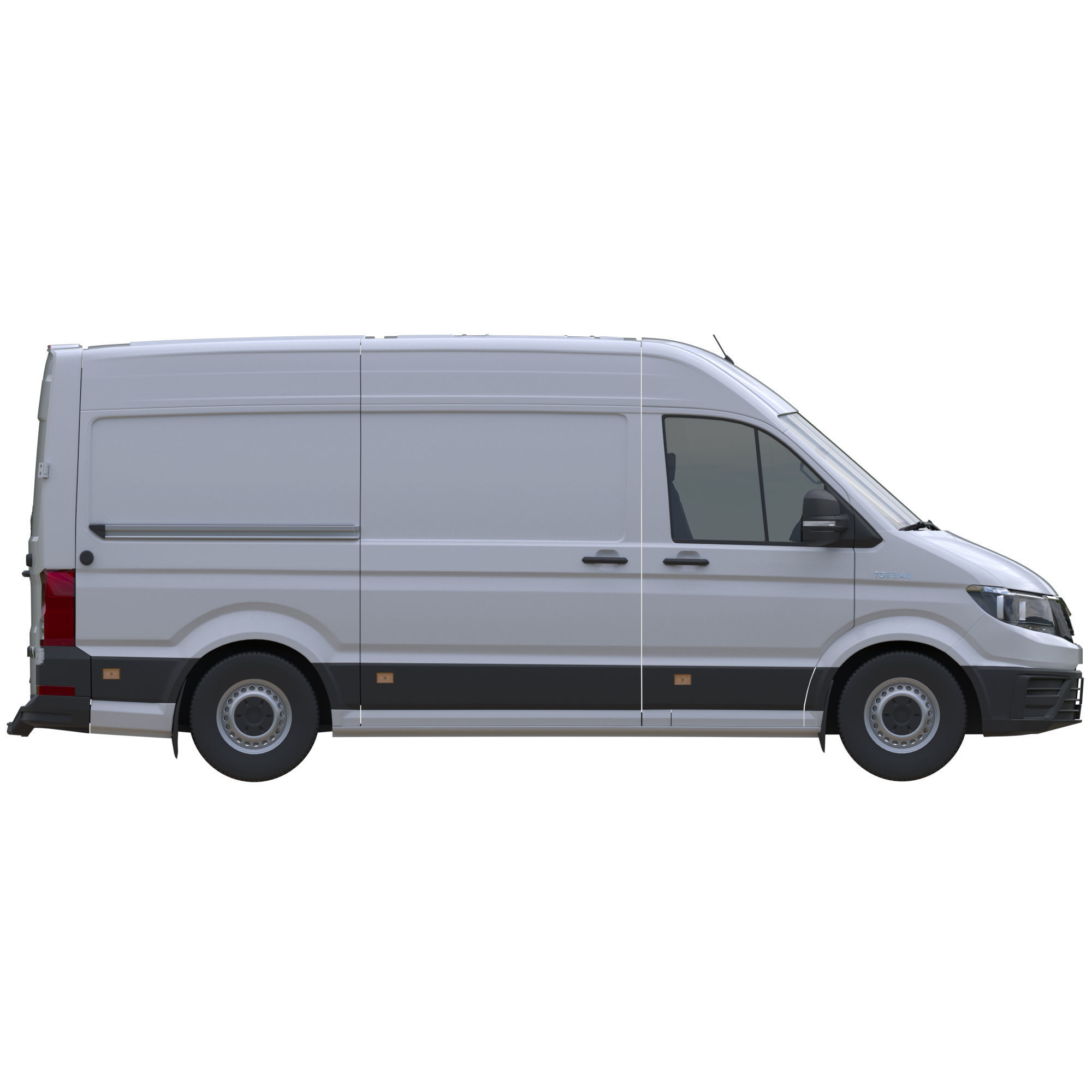 MAN TGE Panel Van 3D model | CGTrader