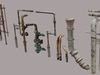 Pipes Asset free 3D model | CGTrader
