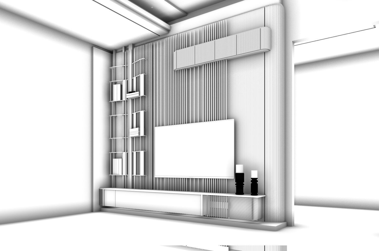 TV Unit 3D model | CGTrader