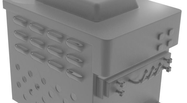 3D model Ice Cream Machine VR / AR / low-poly | CGTrader