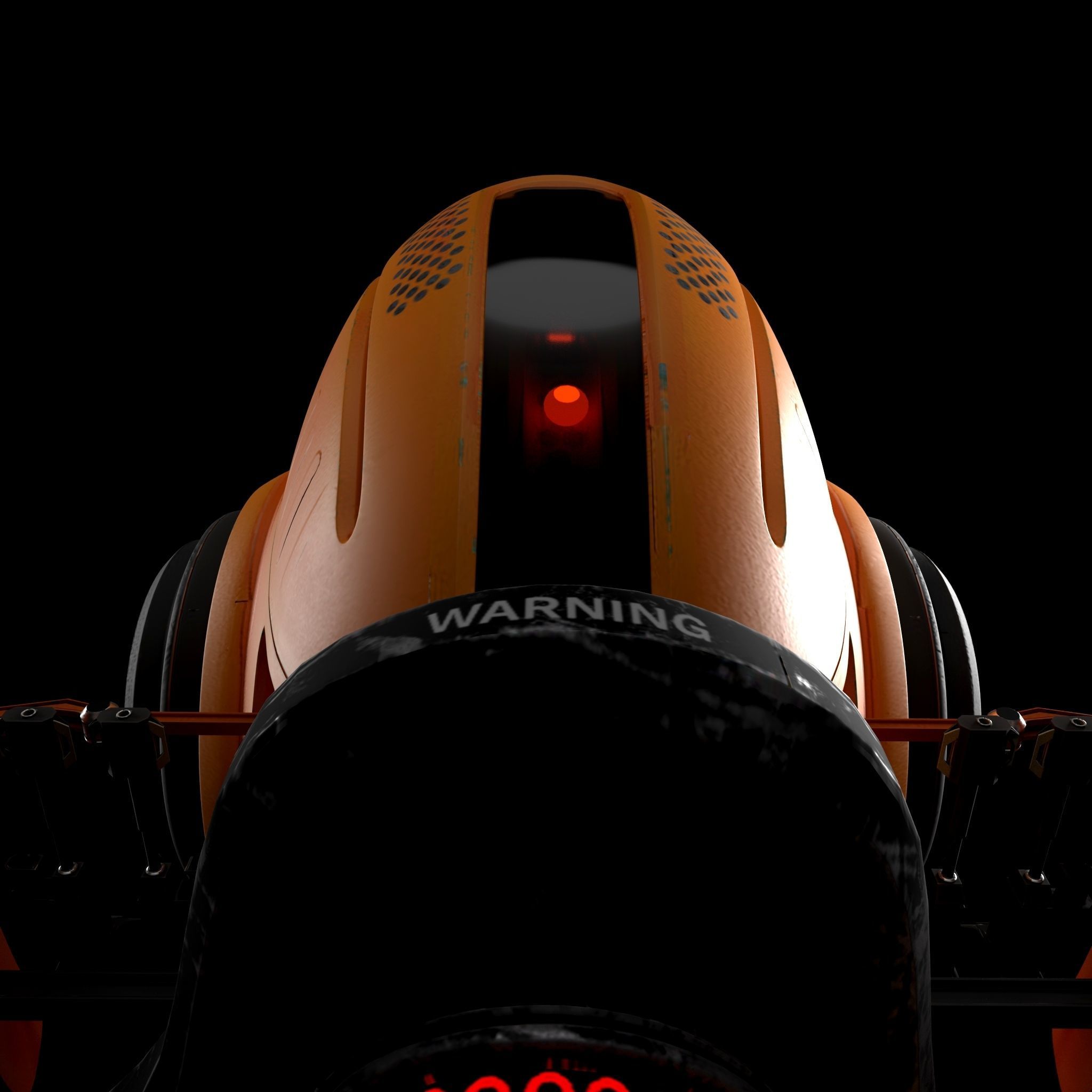 SPIDER BOT ARMOURED 3D model rigged | CGTrader