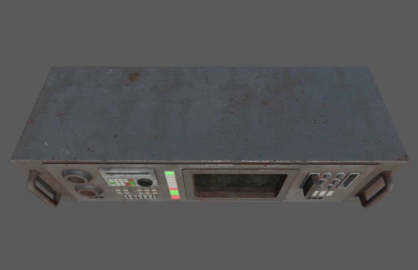 3D model Server Rack - Cartridge Console Var 2 for sci-fi indoor scene ...