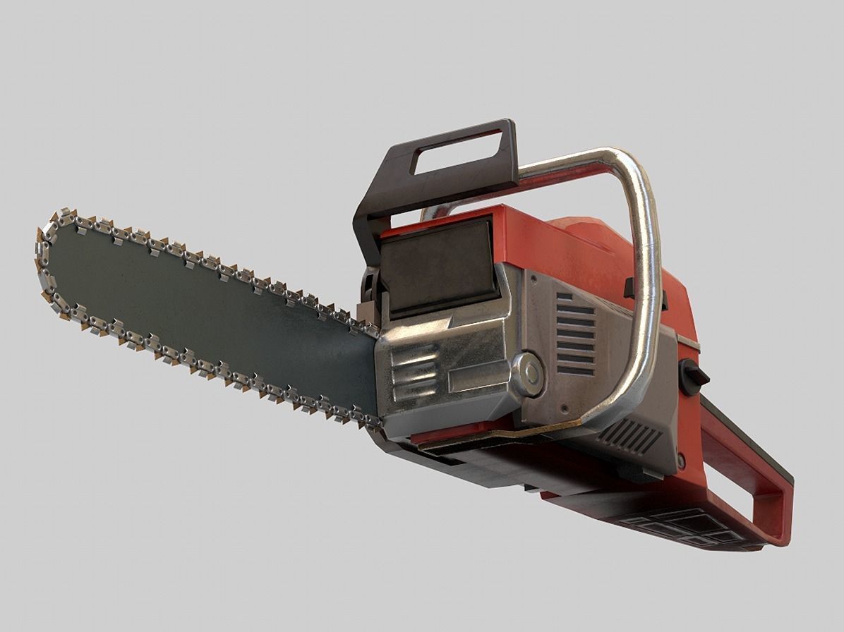 3D model Chainsaw 01 VR / AR / low-poly | CGTrader