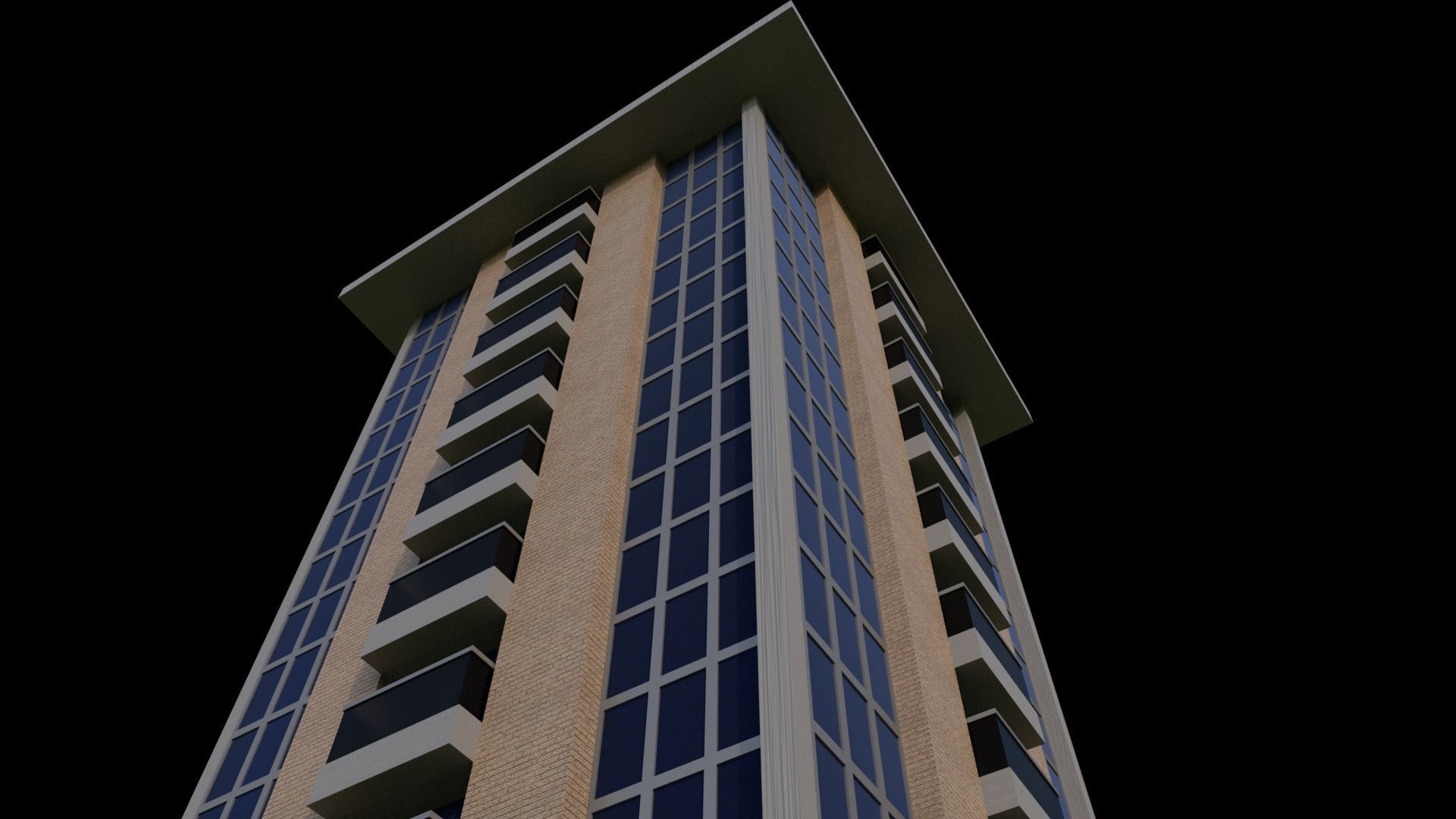 simple building free 3D model | CGTrader