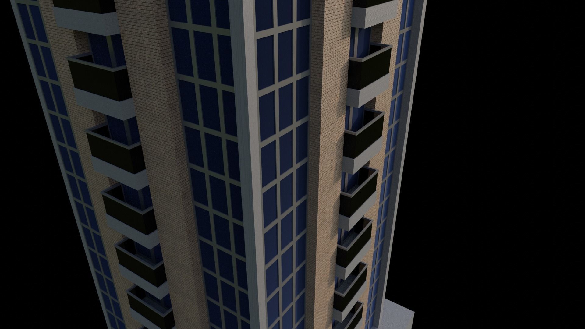 simple building free 3D model | CGTrader