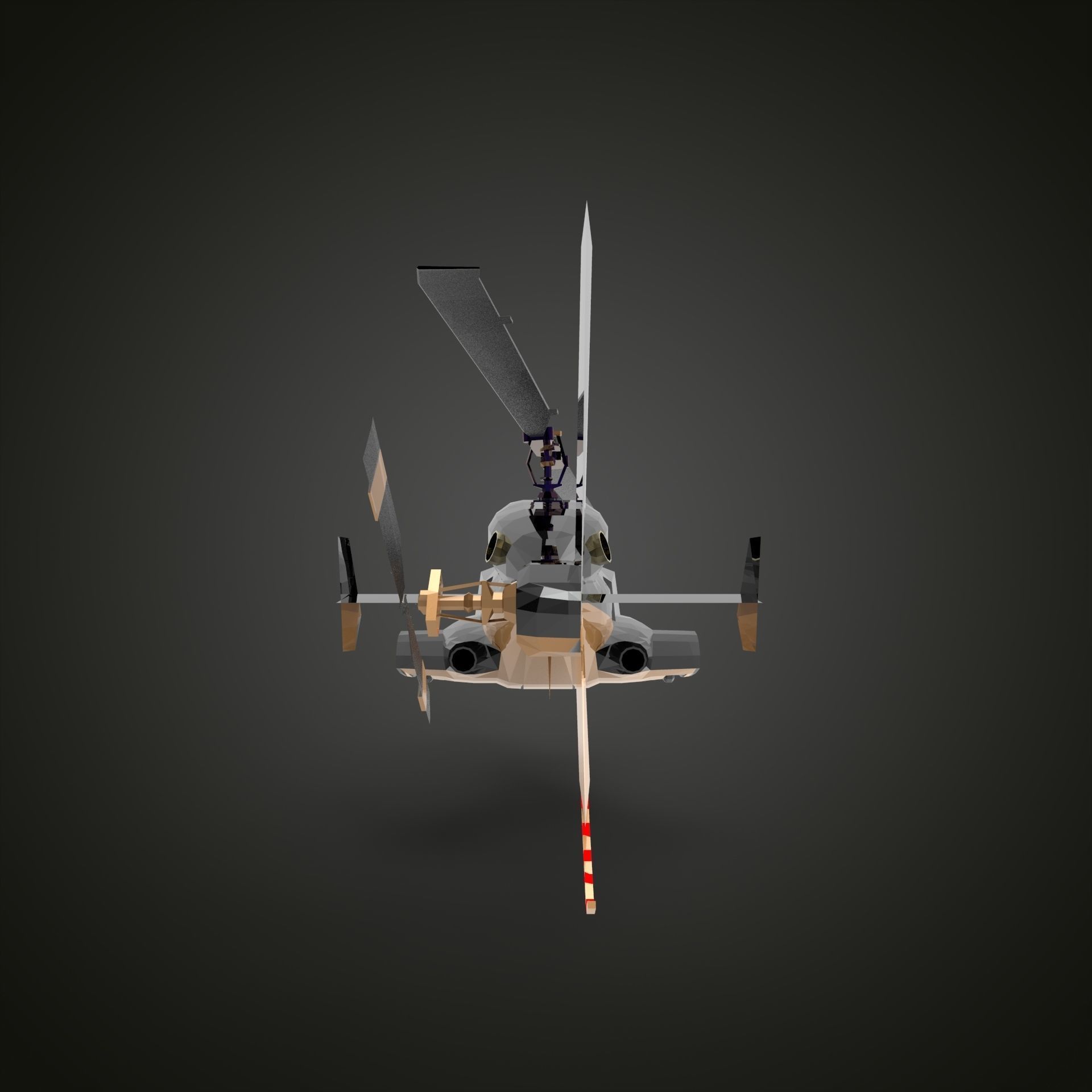 Bell 222 3D model | CGTrader