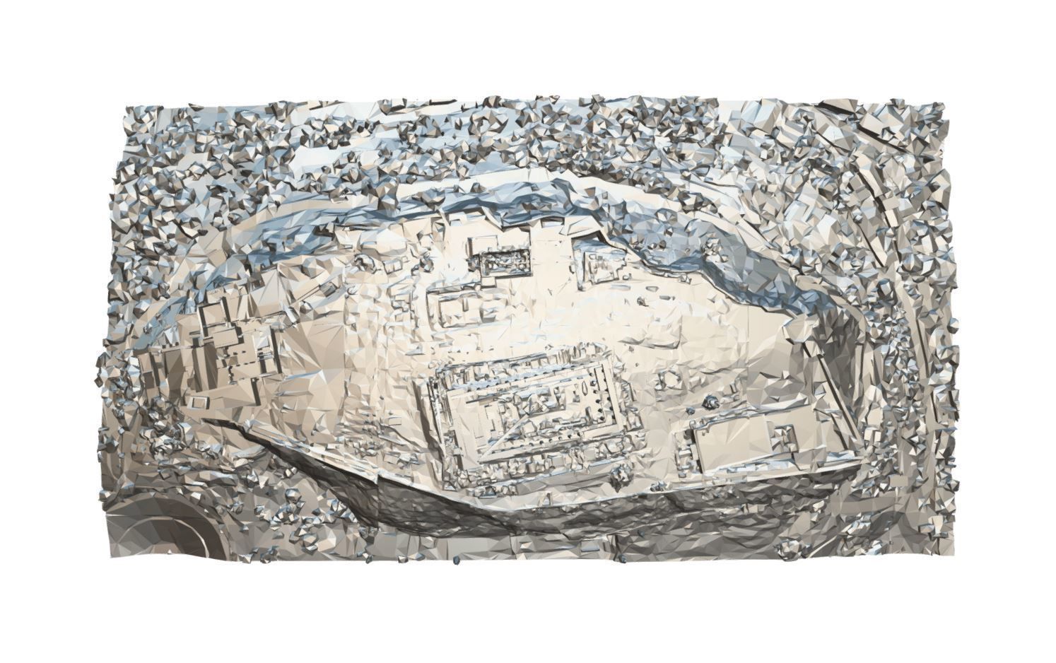 3D model Acropolis of Athens - Parthenon VR / AR / low-poly | CGTrader